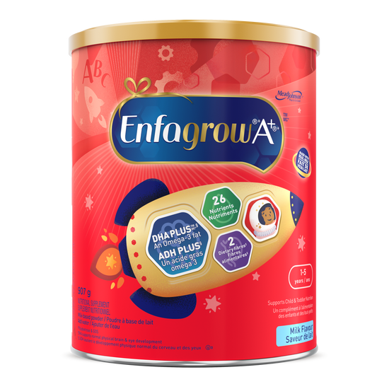 Enfagrow A+ Toddler Nutritional Drink, Milk Flavour Powder, 907g | Enfamil A+ Canada