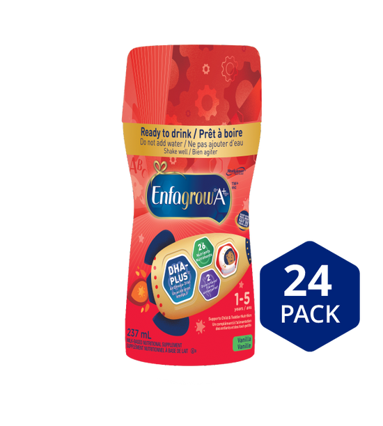 Enfagrow A+ Toddler & Child Nutritional Drink, Vanilla Flavour Ready t ...