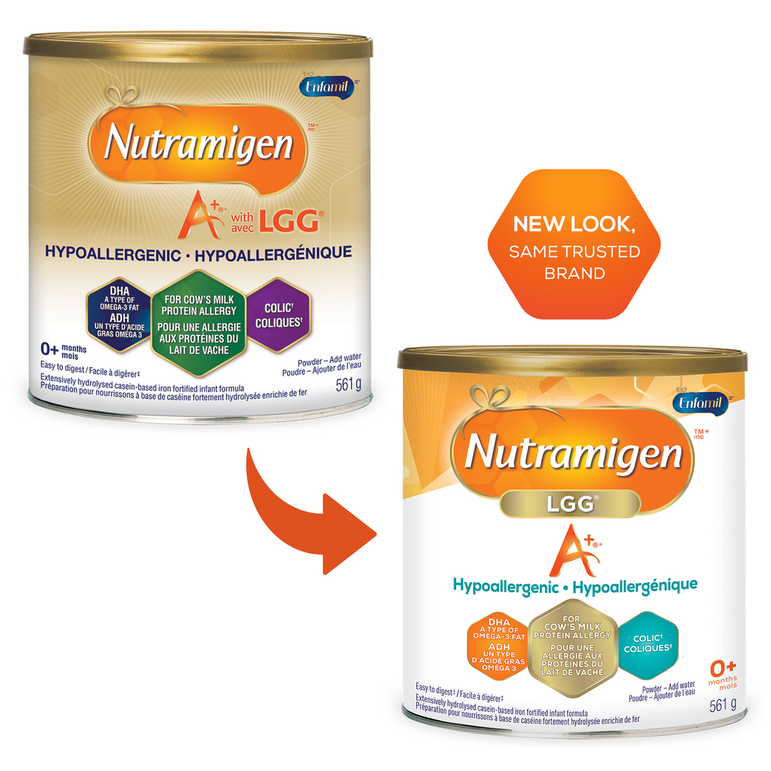 Nutramigen A+ Hypoallergenic Infant Formula with LGG – 561g | Enfamil ...